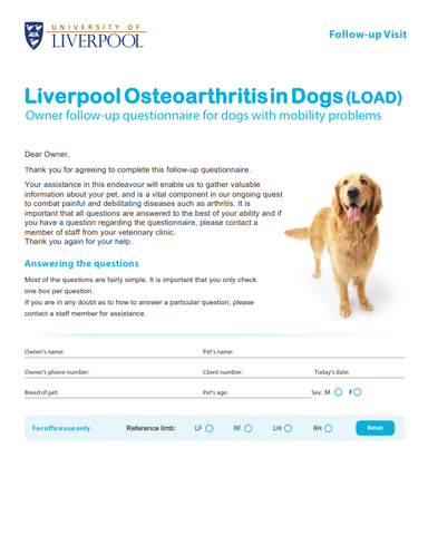 The LOAD Questionnaire | myElanco Australia