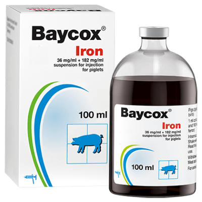 BaycoxIron prevents clinical signs of coccidiosis in piglets