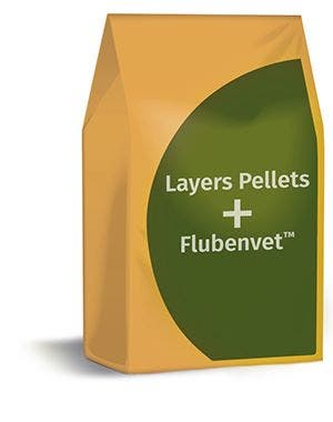 Flubenvet Wormer for Chickens