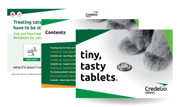 Credelio for Cats: chewable tablets for tick & flea control