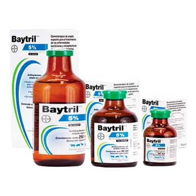Baytril es el antibacteriano de amplio espectro