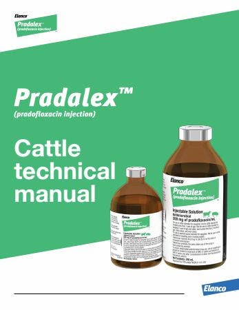 Pradalex (pradofloxacin injection) Beef Product Page