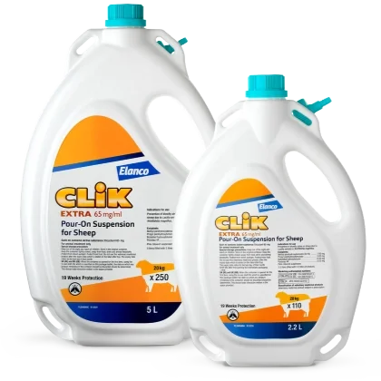 CLiK™ EXTRA 19 Weeks Blowfly Strike Prevention in Sheep