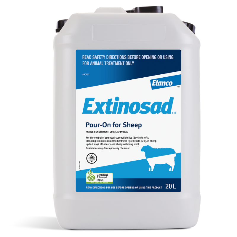 Extinosad™ Pour-On lice treatment for sheep | Elanco