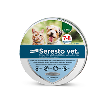 Seresto vet. – punkkipanta kissalle ja pienille koirille koko kaudelle ...