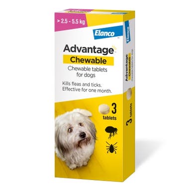 Advantage Chewable Tablets for Dogs