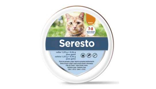 Seresto® Gatos: coleira antiparasitária para gatos e gatinhos