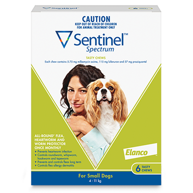 Sentinel Spectrum™: Flea & Parasite Protection