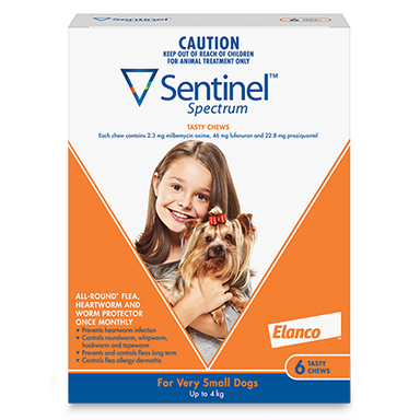 Sentinel Spectrum™: Flea & Parasite Protection