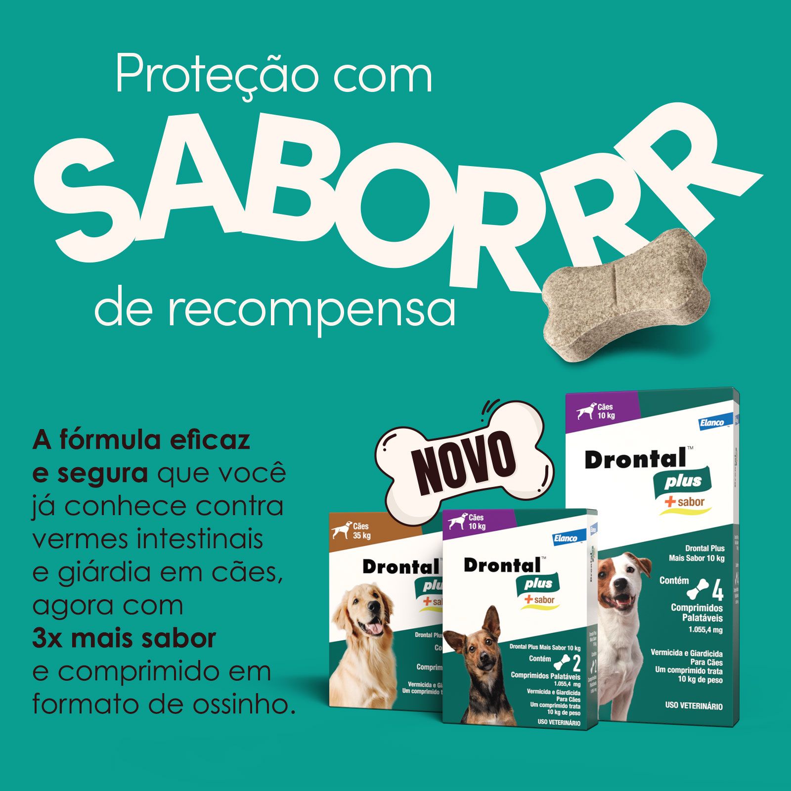 Drontal™ Plus + Sabor