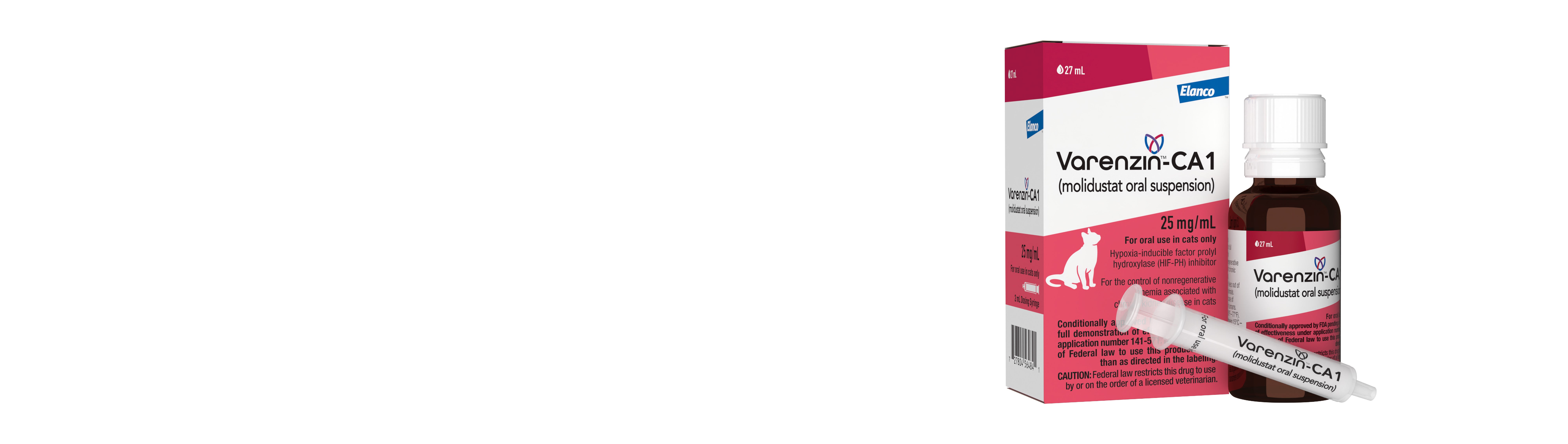 Varenzin™-CA1 — Treat Non-Generative Anemia in Cats with Kidney Disease