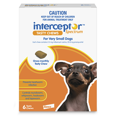 Interceptor™ Spectrum for Dogs — Safely Protects Against Dangerous Worms
