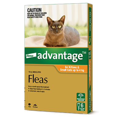 Effective Flea Control for Cats by Advantage™