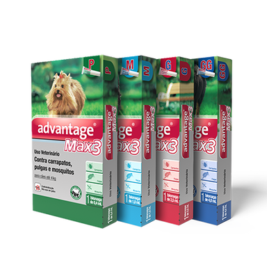 Advantage™ Max3 para Cachorros | Mata Pulgas, Carrapatos, Piolhos e ...